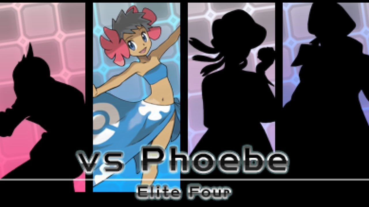 Pokemon Rutile Ruby Vs Elite Four Phoebe