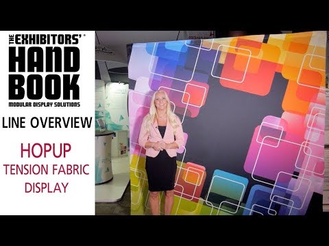 What Size Hopup Tension Fabric Display Is Right for Your Event