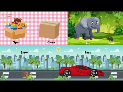 Learn Opposite Words for Kids | Fun Educational Rhymes | Ripple Rhymes | Big-Small, Hot-Cold!