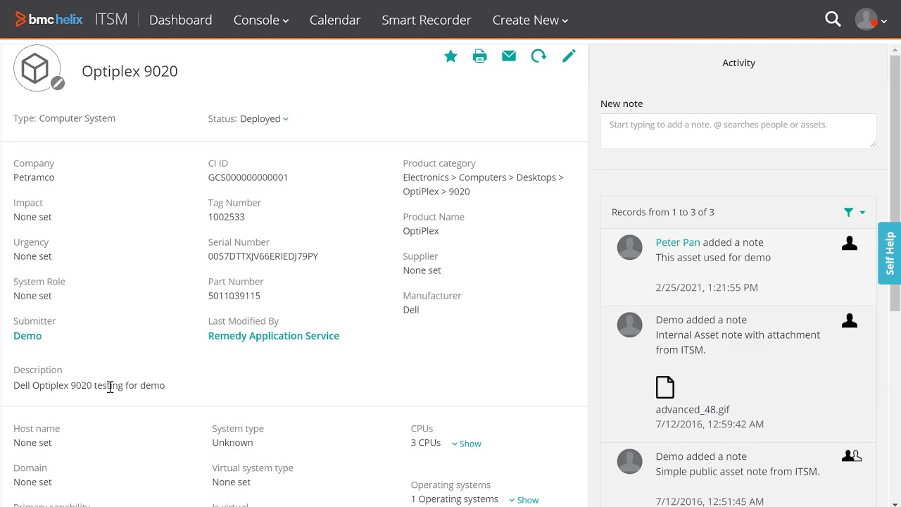 Modifying an asset in a progressive web application
