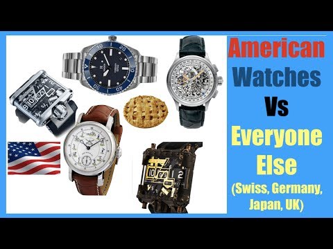 these AMERICAN watches are putting the SWISS on NOTICE