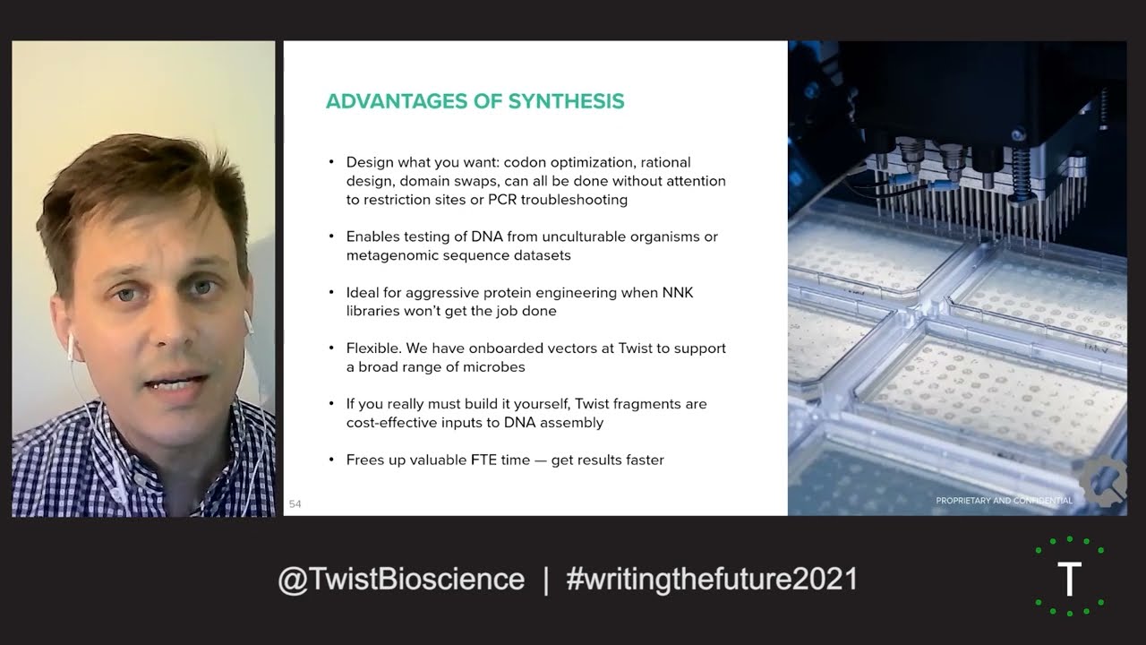 Biology by Design: Using High-throughput DNA Synthesis to Drive Biological Discovery | Joshua Dunn