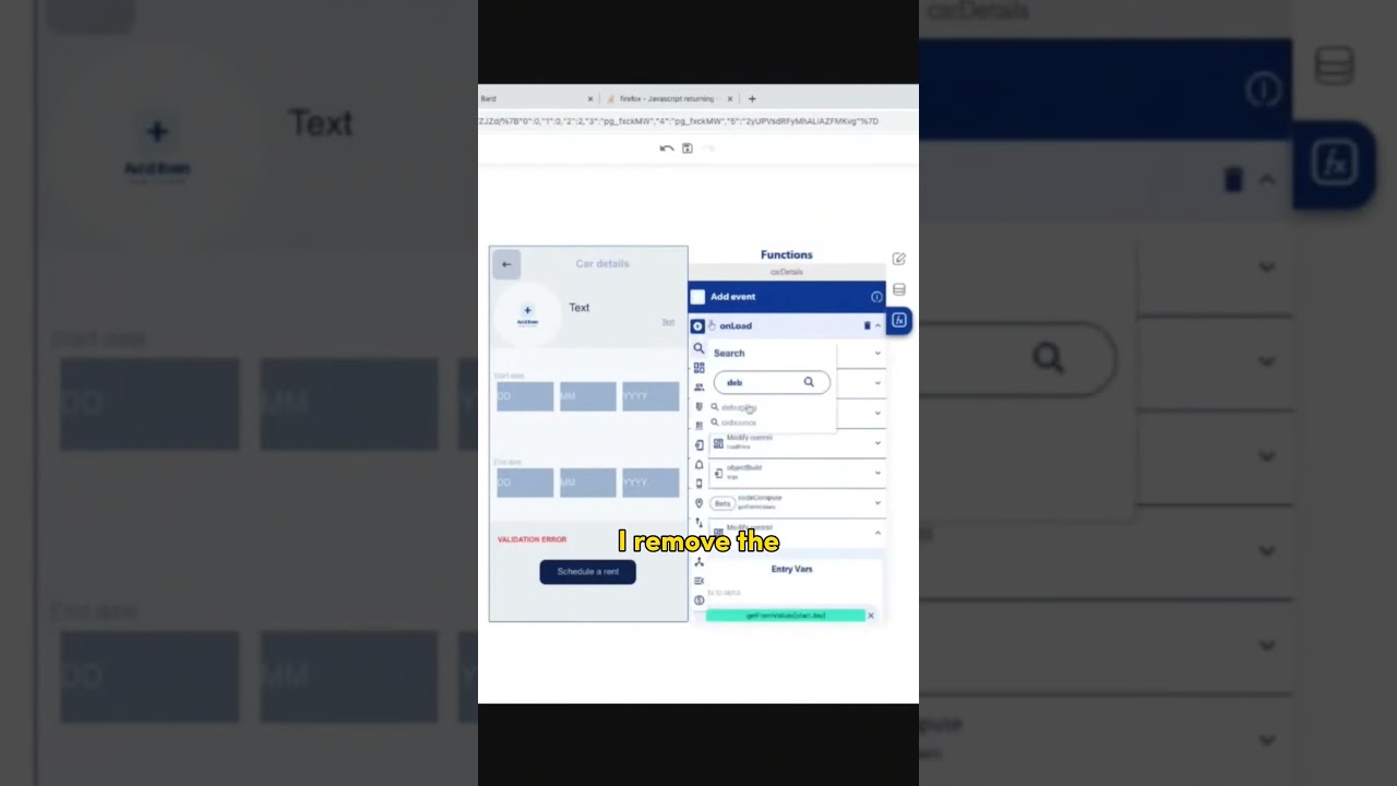 VALIDATING CUSTOMER DATA ✅ #shortvideo #nocode #appdevelopment #apps #authentication