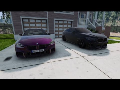 BeamNG.Drive: BMW X6M COMP & BMW M2 CRUISE
