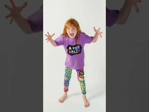 ADLEY BACK TO SCHOOL!! neon rainbow drop is almost here featuring rainbow ghosts!! #shorts