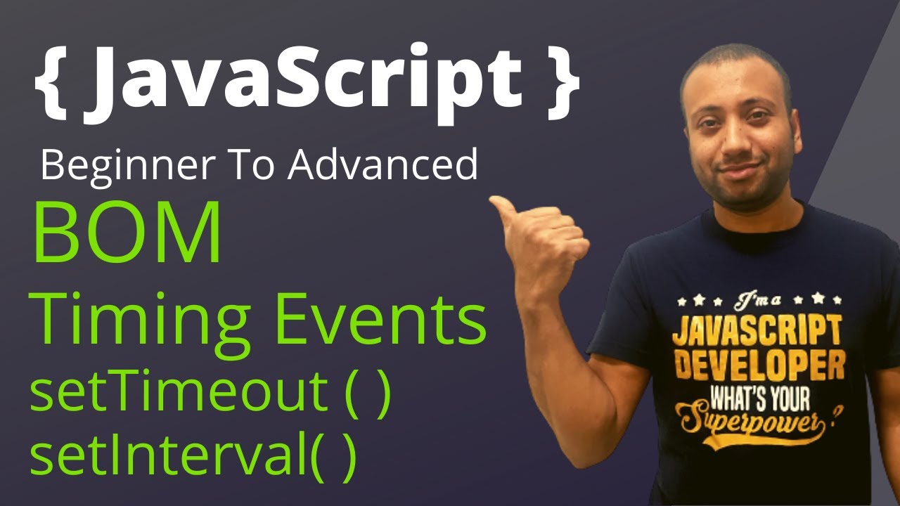 javascript bangla tutorial 58 : Browser Object Model | Timing events