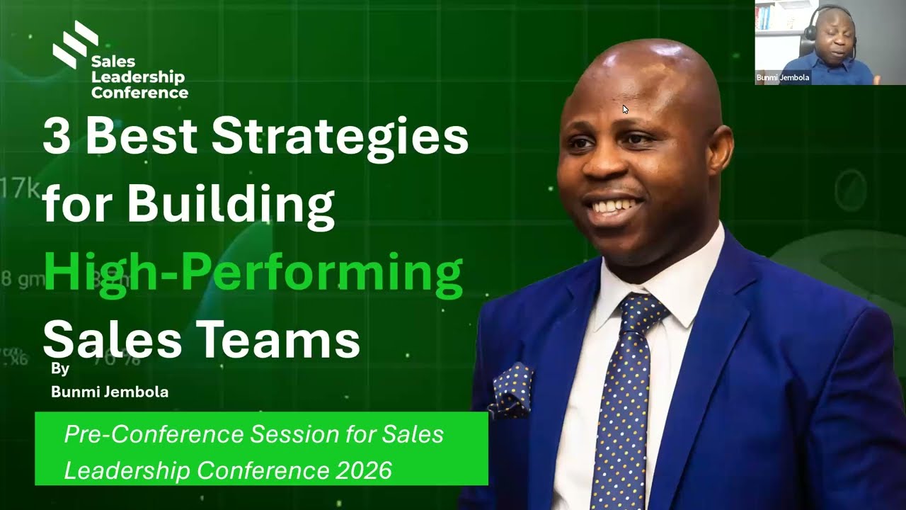 Strategies for building high performing sales teams