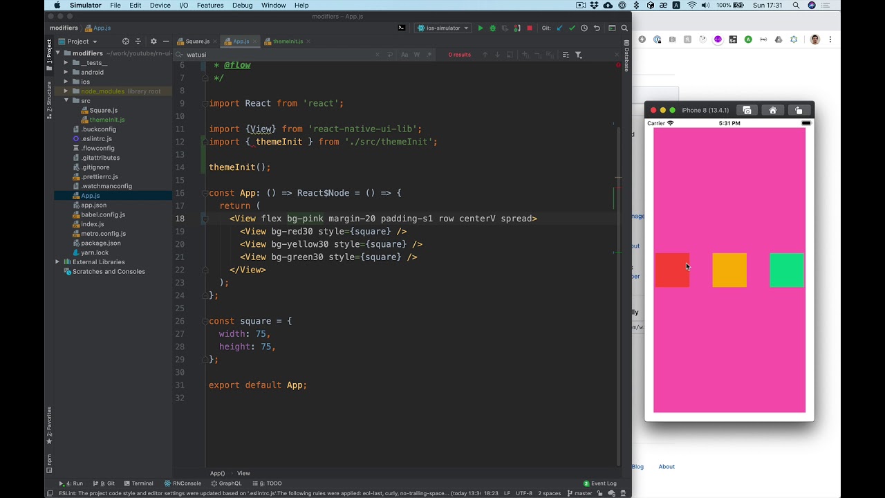 #2 - Styles | REACT-NATIVE-UI-LIB Overview