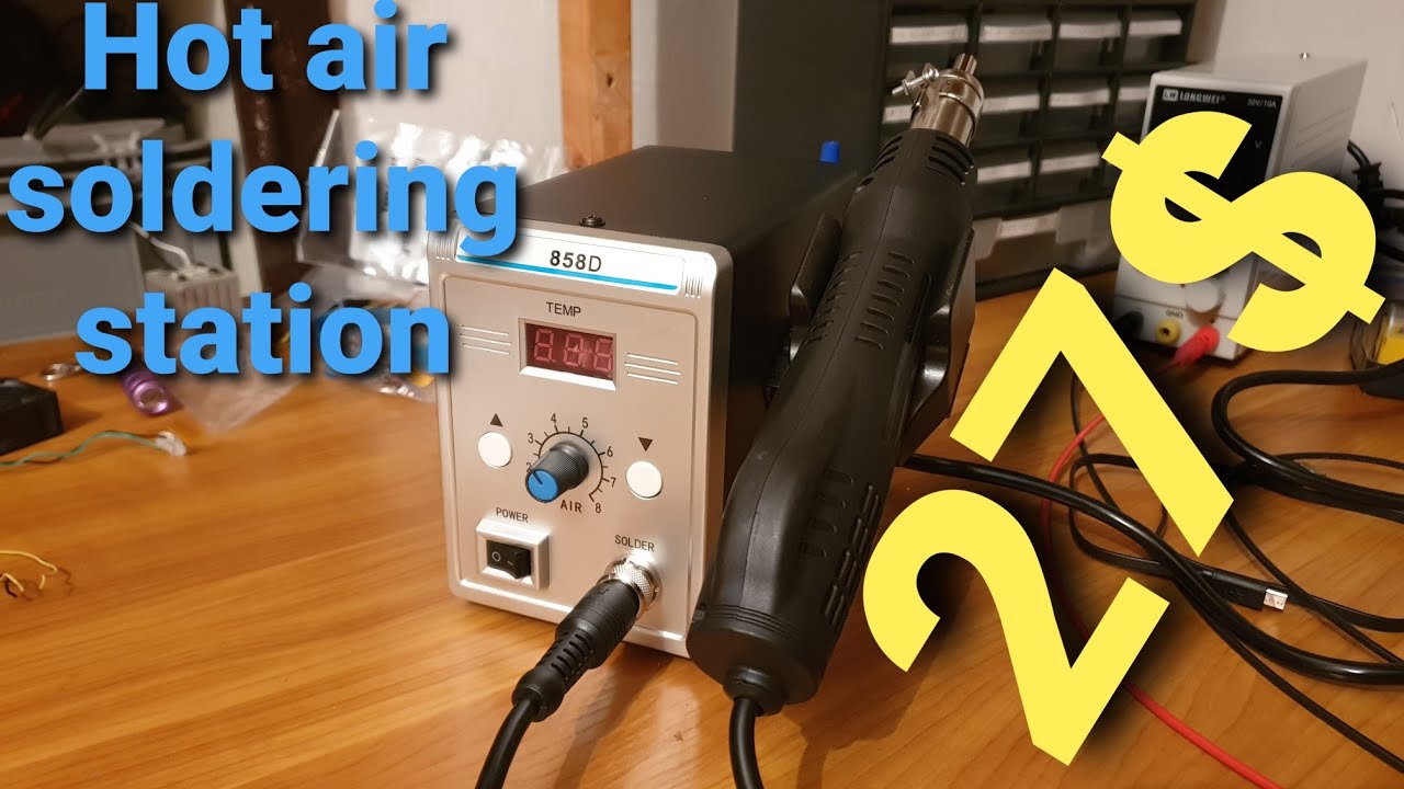 [Short review] 27$ Hot air soldering station from Aliexpress ...