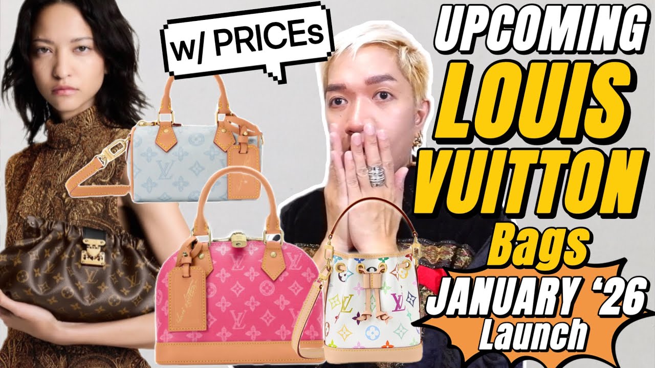 UPCOMING LOUIS VUITTON BAGS (w/PRICEs) launch January. Featuring MONOGRAM ORIGINES Collection & more