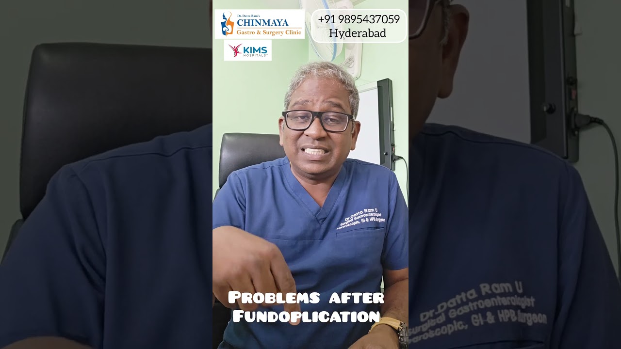 Discomfort in chest after Fundoplication