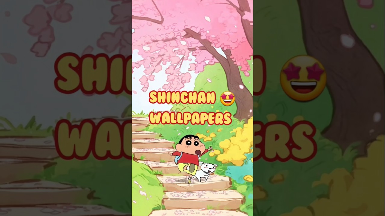 Crayon Shinchan 🥰 phone wallpapers #shinchan #wallpaper #asthetic #trendingshorts