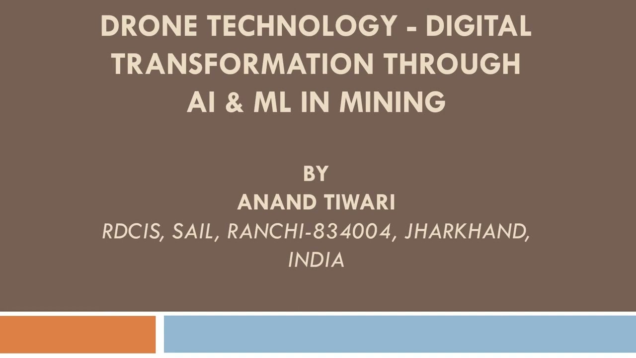 DCBMM 14 Drone Technology A Tiwari RDCIS