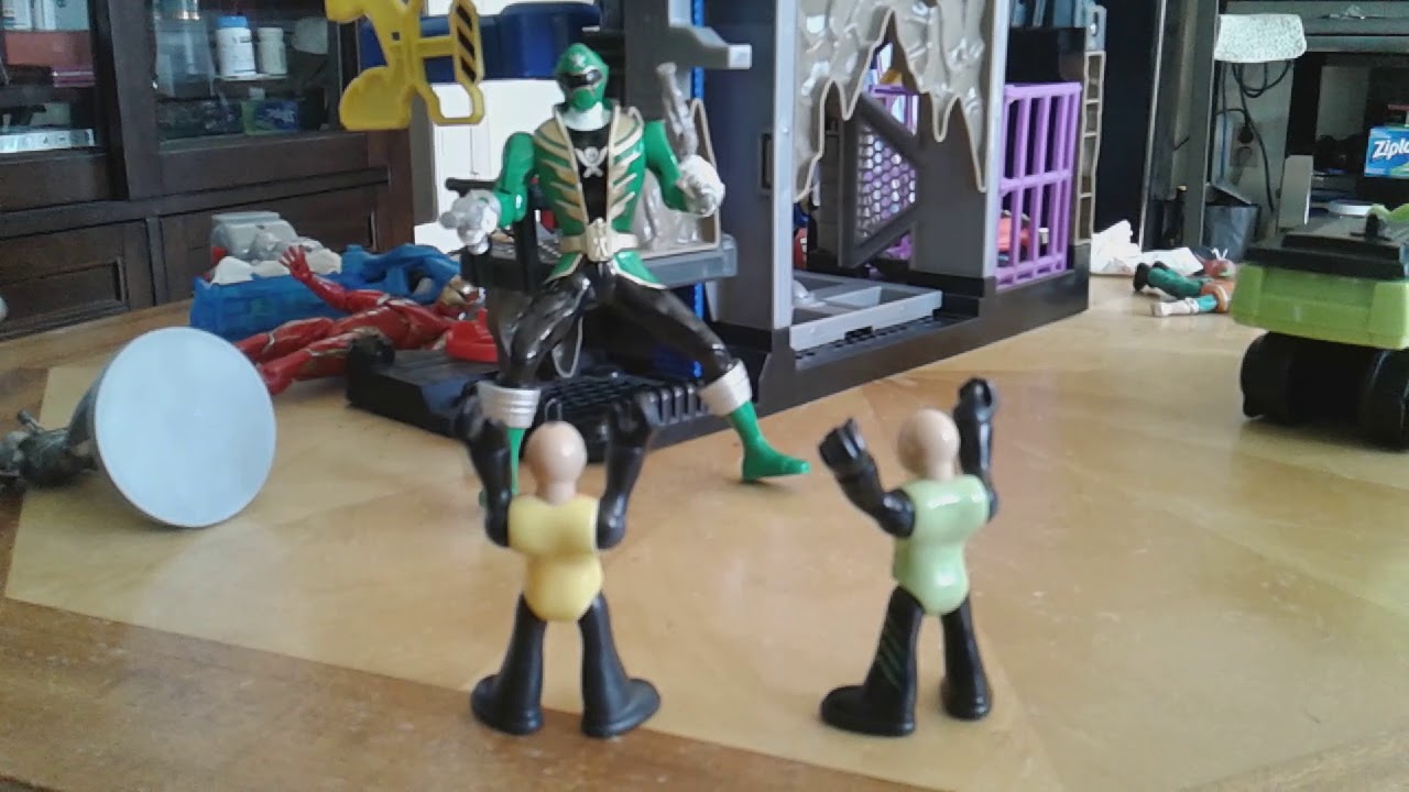 Two people encounter a ranger