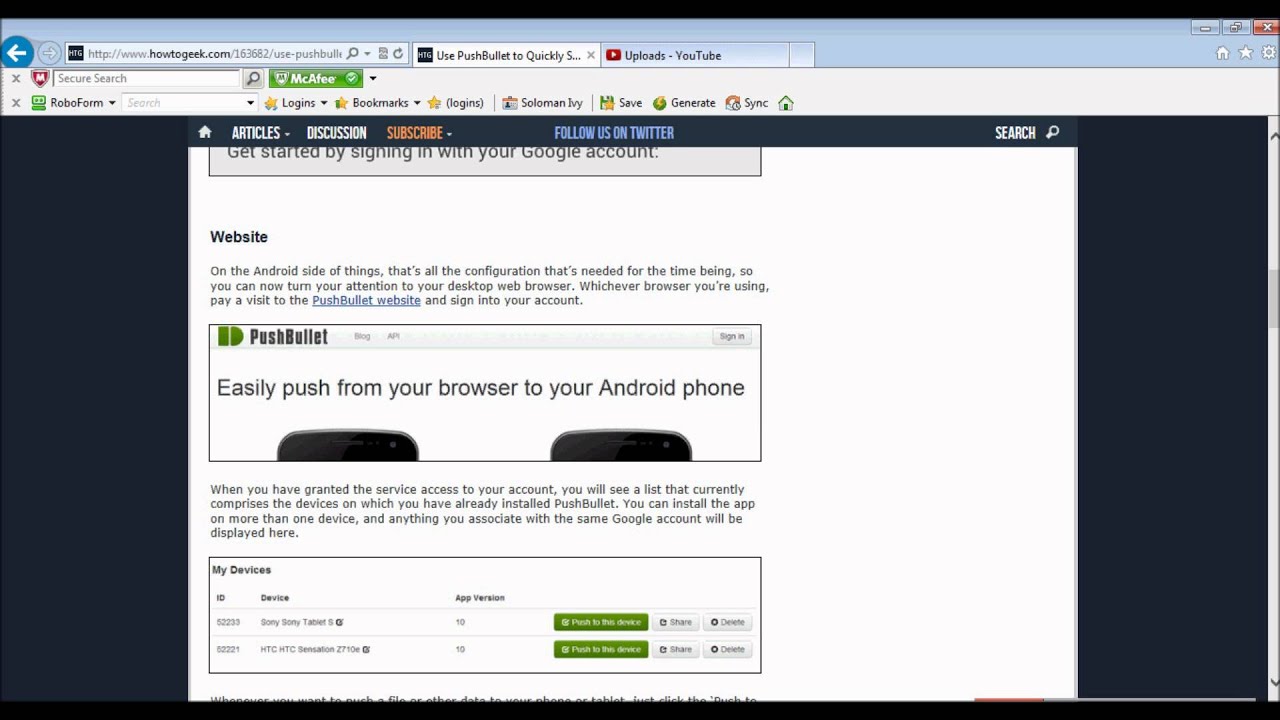 |Android application| PushBullet Review