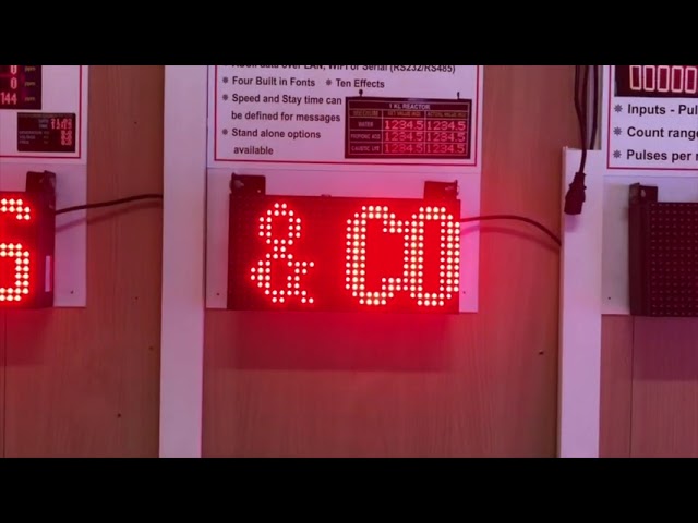 LED Protocol Display Board - LED Econ Protocol Display Board ...