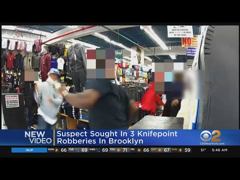 Suspected Wanted In 3 Knifepoint Robberies