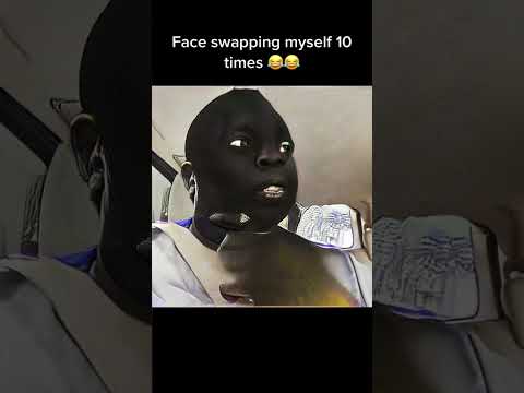 Face swapping myself 10x’s 😂😂