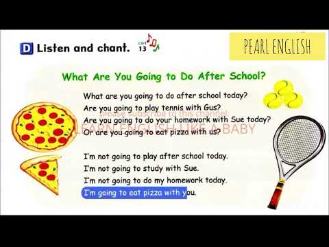 WHAT ARE YOU GOING TO DO AFTER SCHOOL? (Let's go 4 unit 1)