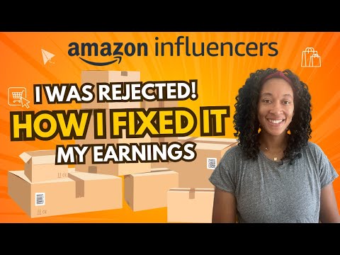 My Amazon Influencer Program Earnings! I was rejected from on-site commission!????