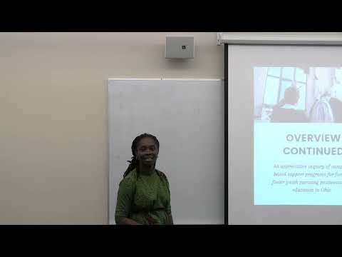 Graduate Research Series - An Appreciative Inquiry of Campus-based Support for Former Foster Youth