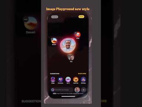 iOS 18.4 Update: New Sketch Style in Image Playground App