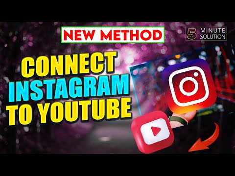 How to connect Instagram to Youtube 2024