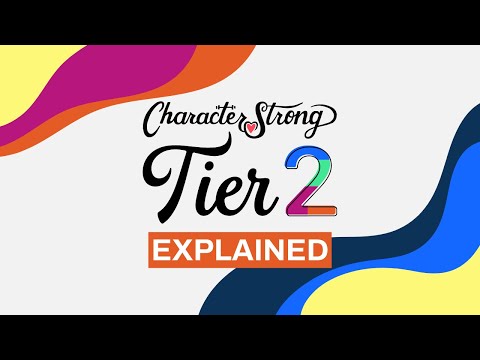 What is CharacterStrong's Tier 2 Solution? (What is Tier 2?)