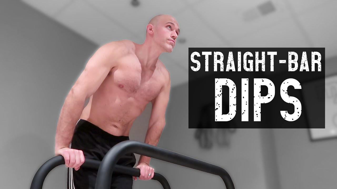 Straight Bar Dips Tutorial (Form & Progression)