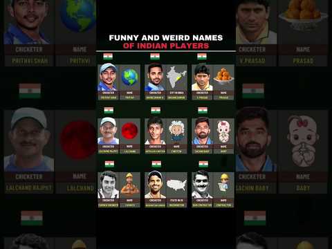 FUNNY NAME INDIA CRICKETERS π₯π₯Ά|| #cricket #shorts #shortsfeed #youtubeshorts