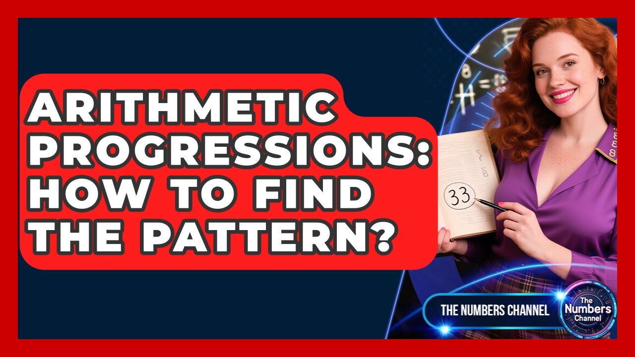 Arithmetic Progressions: How To Find The Pattern? - The Numbers Channel