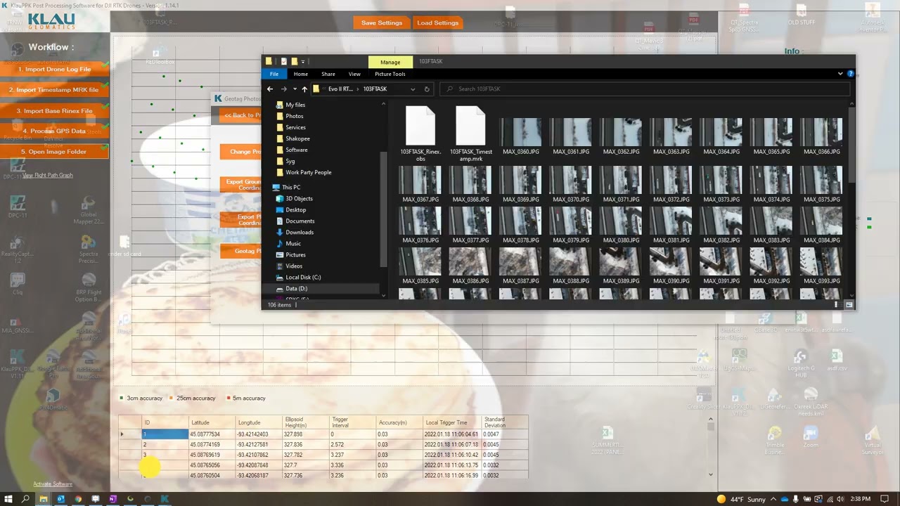 KlauPPK Post Processing Software for Autel drones?