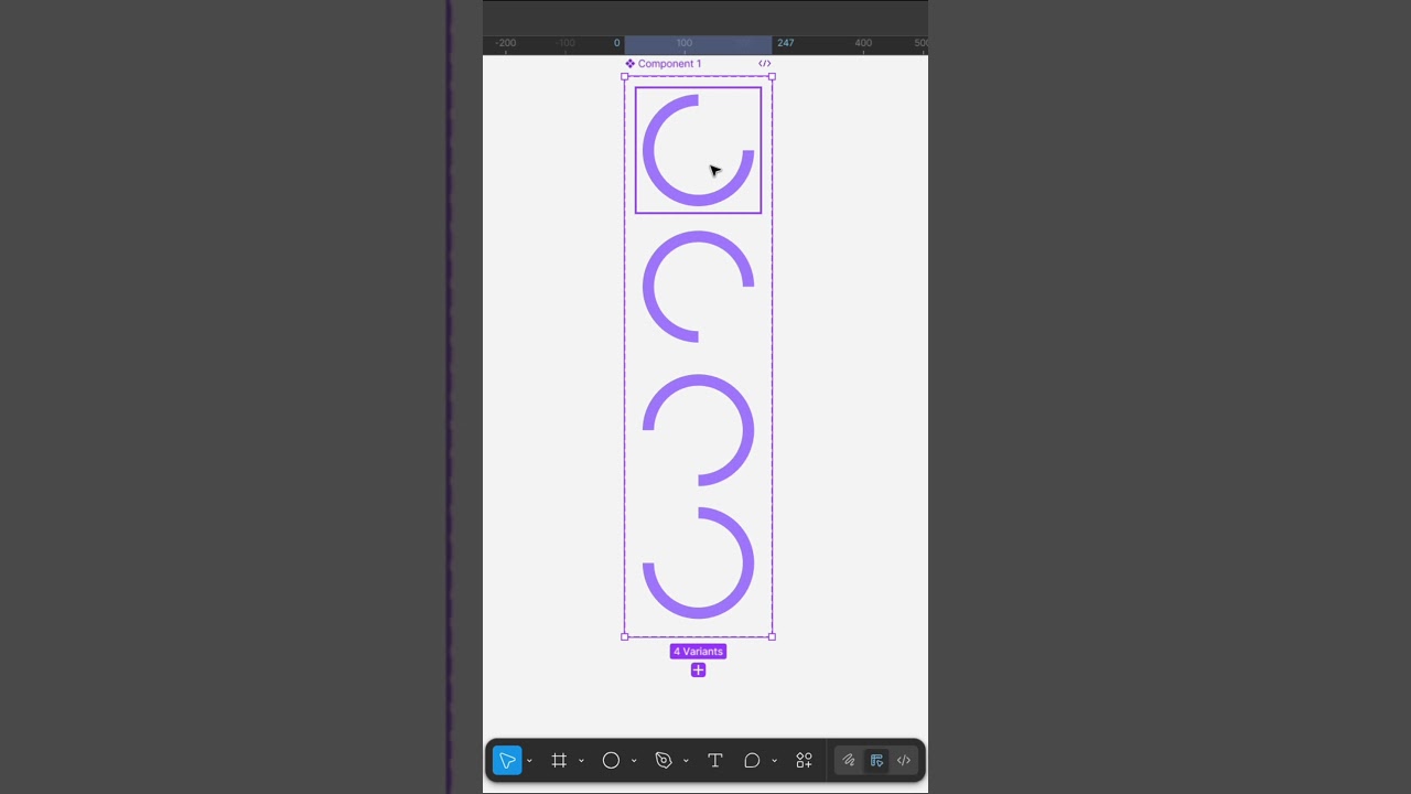🔄 Create Loading Circle Animation in Figma | Step-by-Step Tutorial 🎨