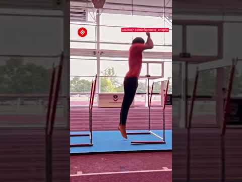 Viral: Neeraj Chopra Practicing Ahead Of Diamond League Finals
