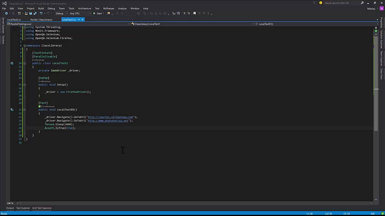 10 Advantages and disadvantages of local parallel testing