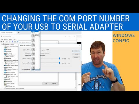 How to Change the COM Port Number of Your USB to Serial Adapter