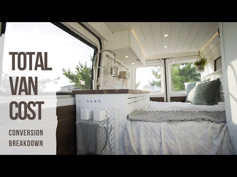 TOTAL COST of Self-Converted Sprinter Van | DIY Low Cost Van Conversion