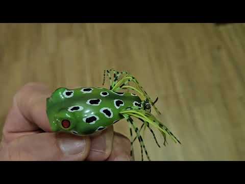 🐸 Frog popper fishing lure・ STL File for 3D printing・Cults