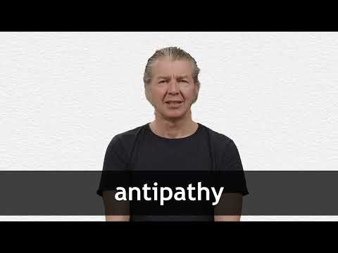 ANTIPATHY - Definition & Translations | Collins English Dictionary