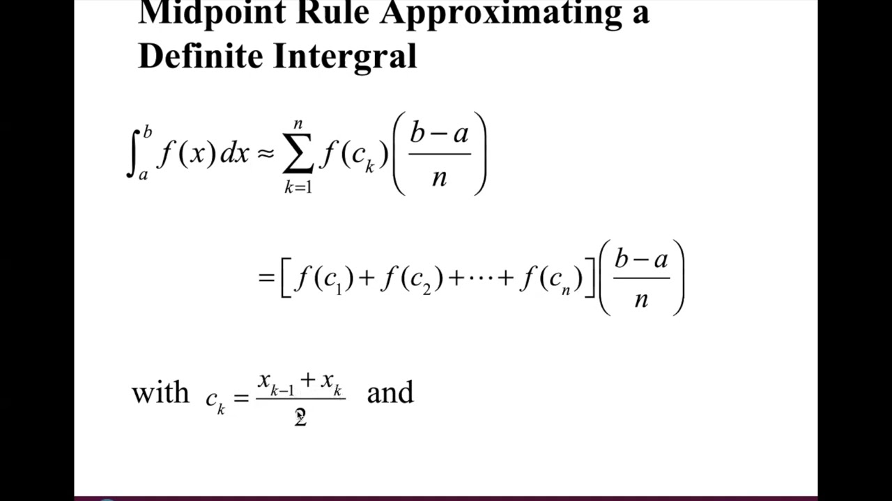 8.7 Numerical Integration part 3