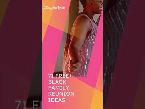 BIGGEST BLACK FAMILY REUNION Ideas You Need to Know #Shorts