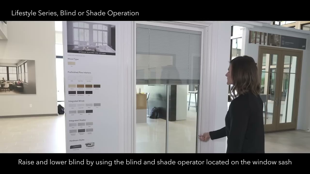 View the Pella Lifestyle Series Windows with built-in Blinds and Shades