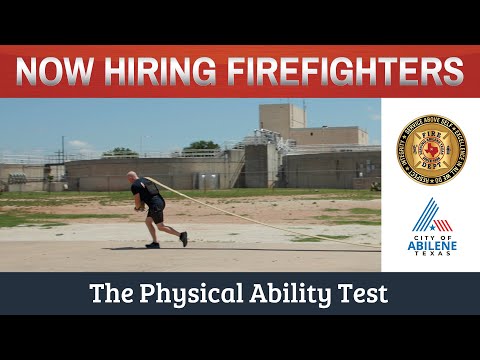 2023 Physical Ability Test - Abilene Fire Department