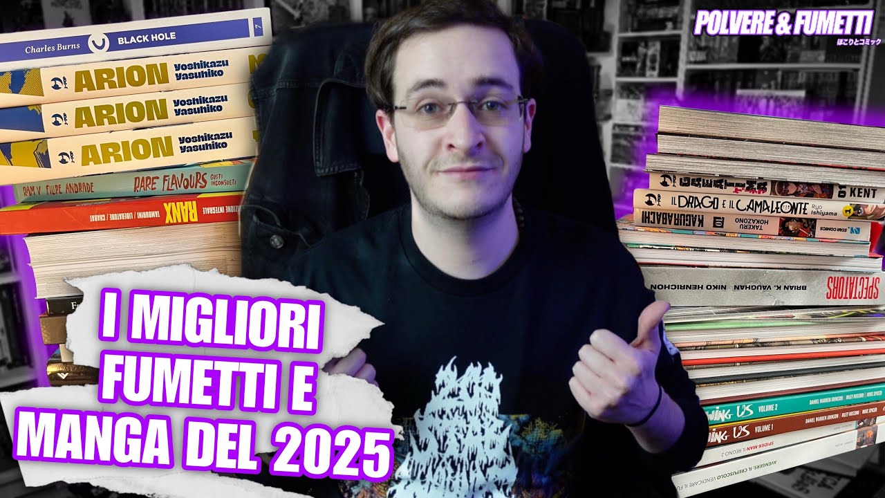 I Migliori FUMETTI e MANGA del 2025 | Polvere & Fumetti