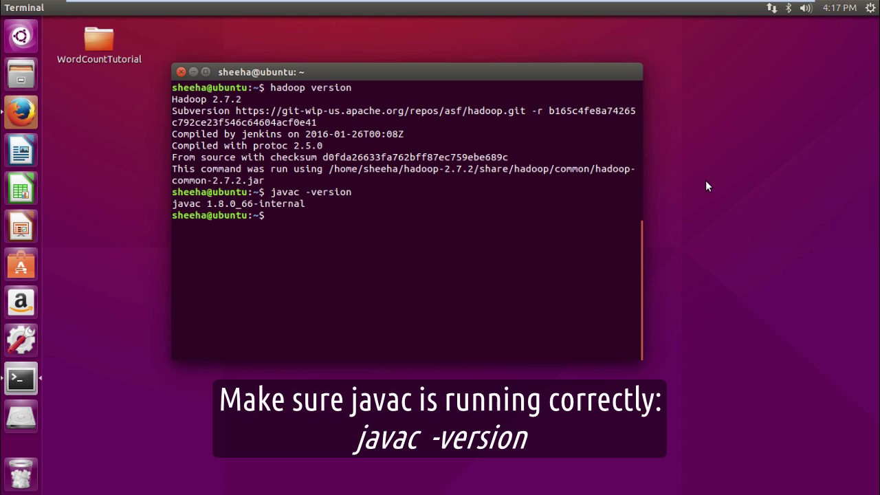 How to run Word Count example on Hadoop MapReduce (WordCount Tutorial)