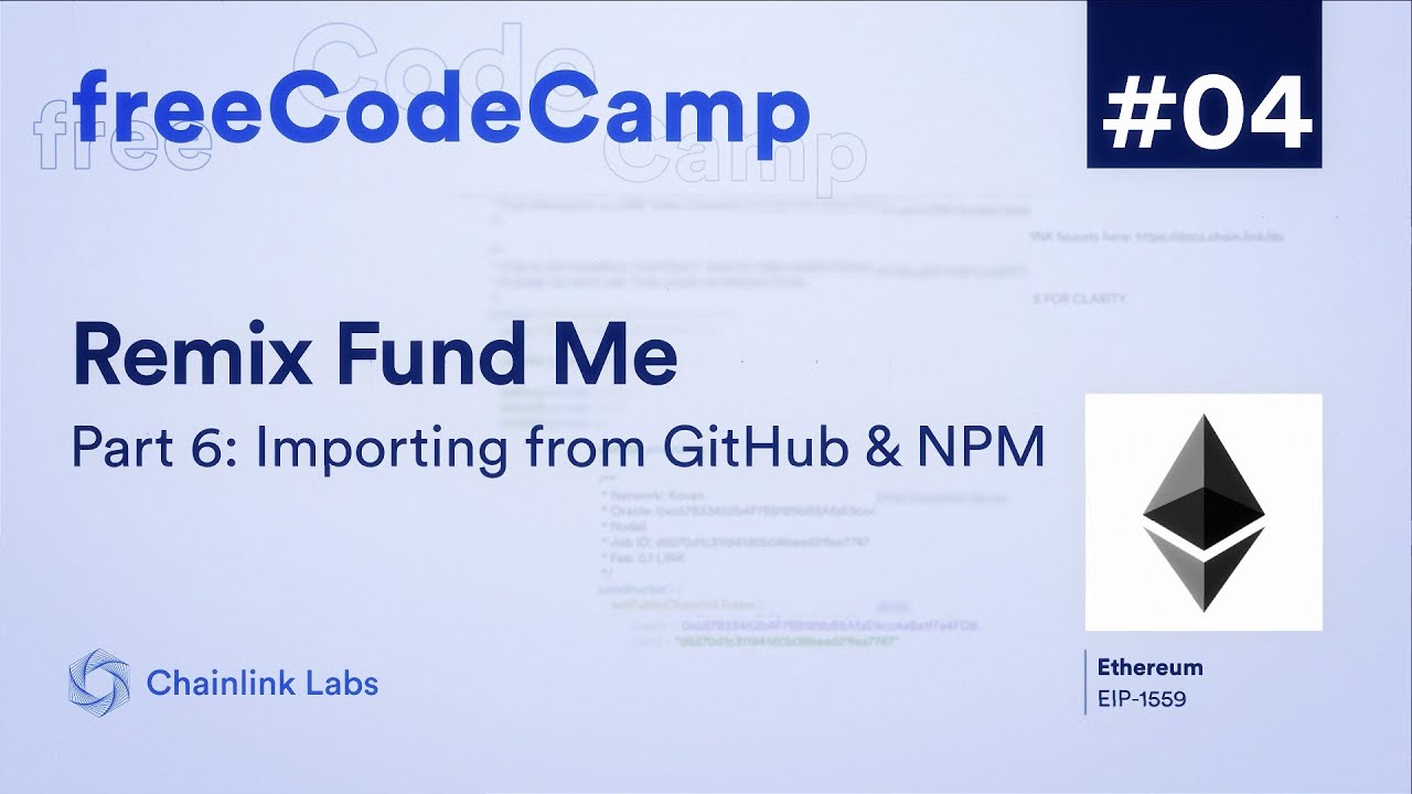 Importing from GitHub & NPM | Ultimate Web3 Solidity & Javascript Course | Lesson 4 Pt. 6