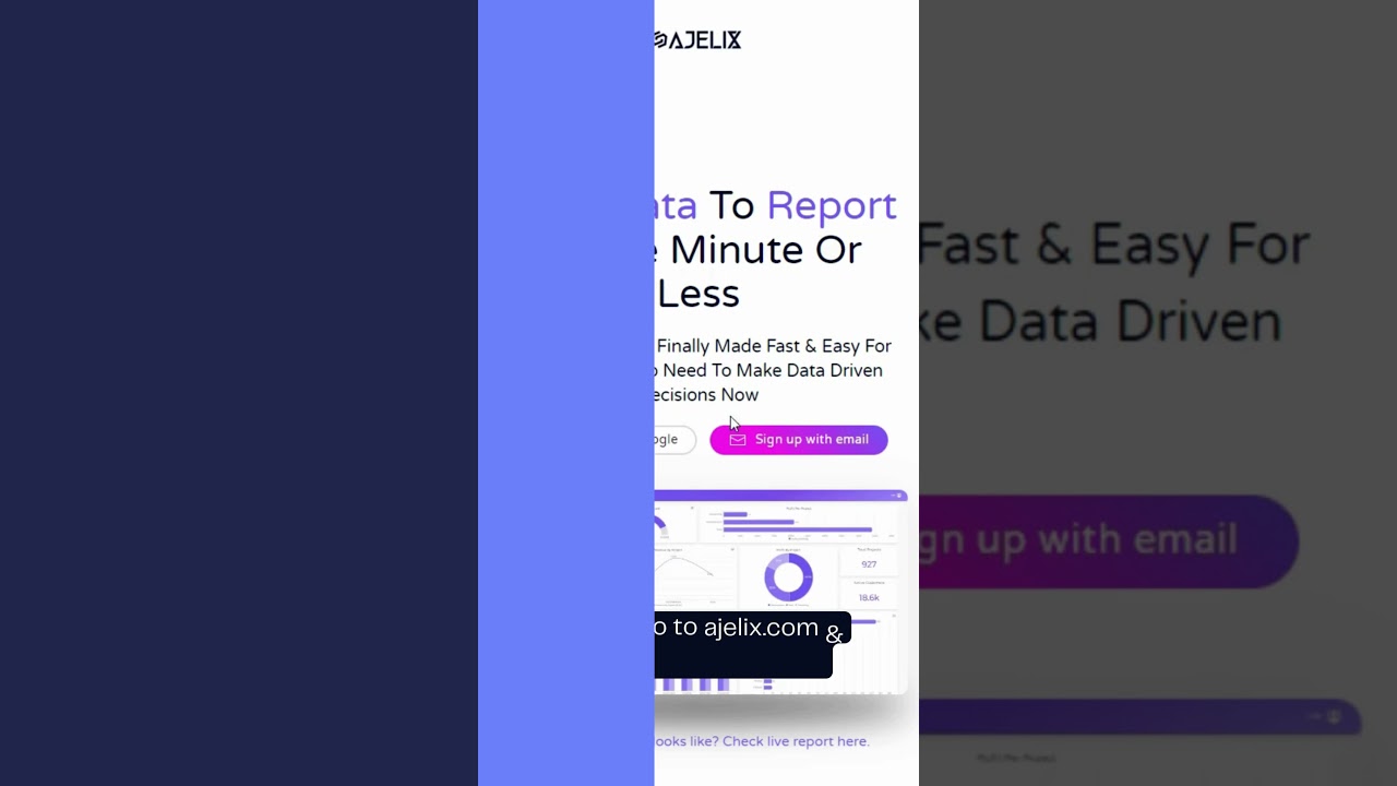 Build your business dashboard with artificial intelligence in 4 simple steps 🤯 #ajelix #data #aitool