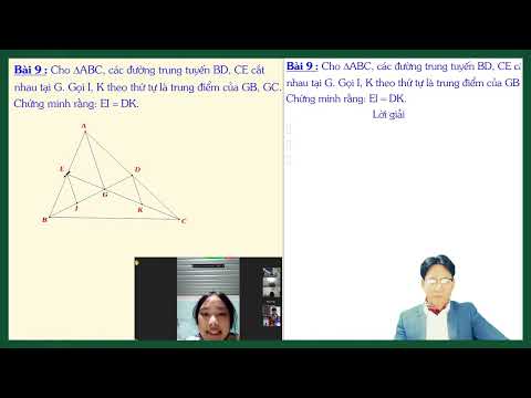 TOÁN 8 - 2K11: ĐƯỜNG TRUNG BÌNH CỦA TAM GIÁC2 #education #toanhoc #study #toan8 #toan1ketnoi #maths