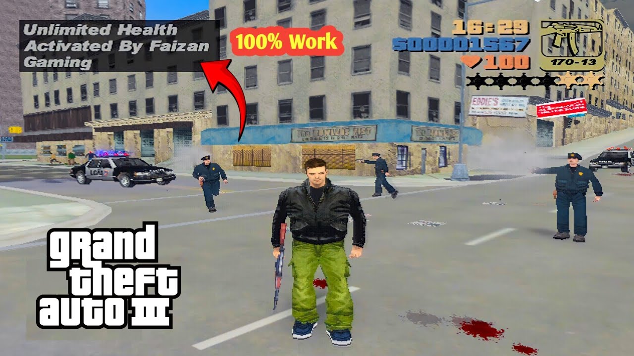 Unlimited Health Mod 1.0 - GTA 3