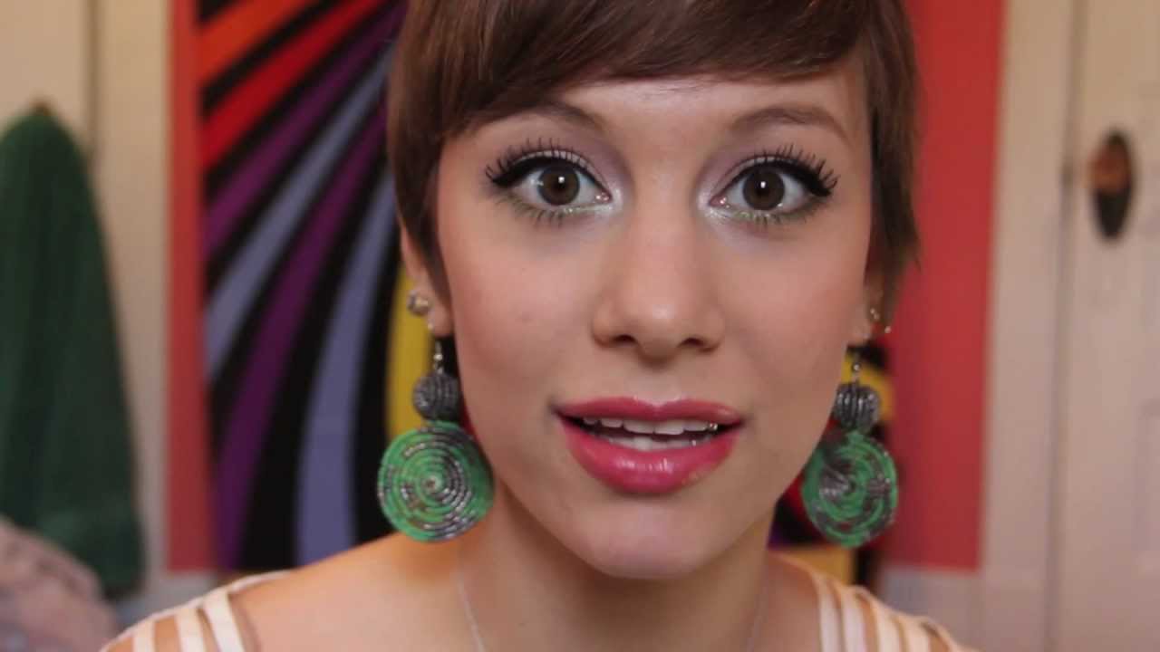 Spring inspired makeup look